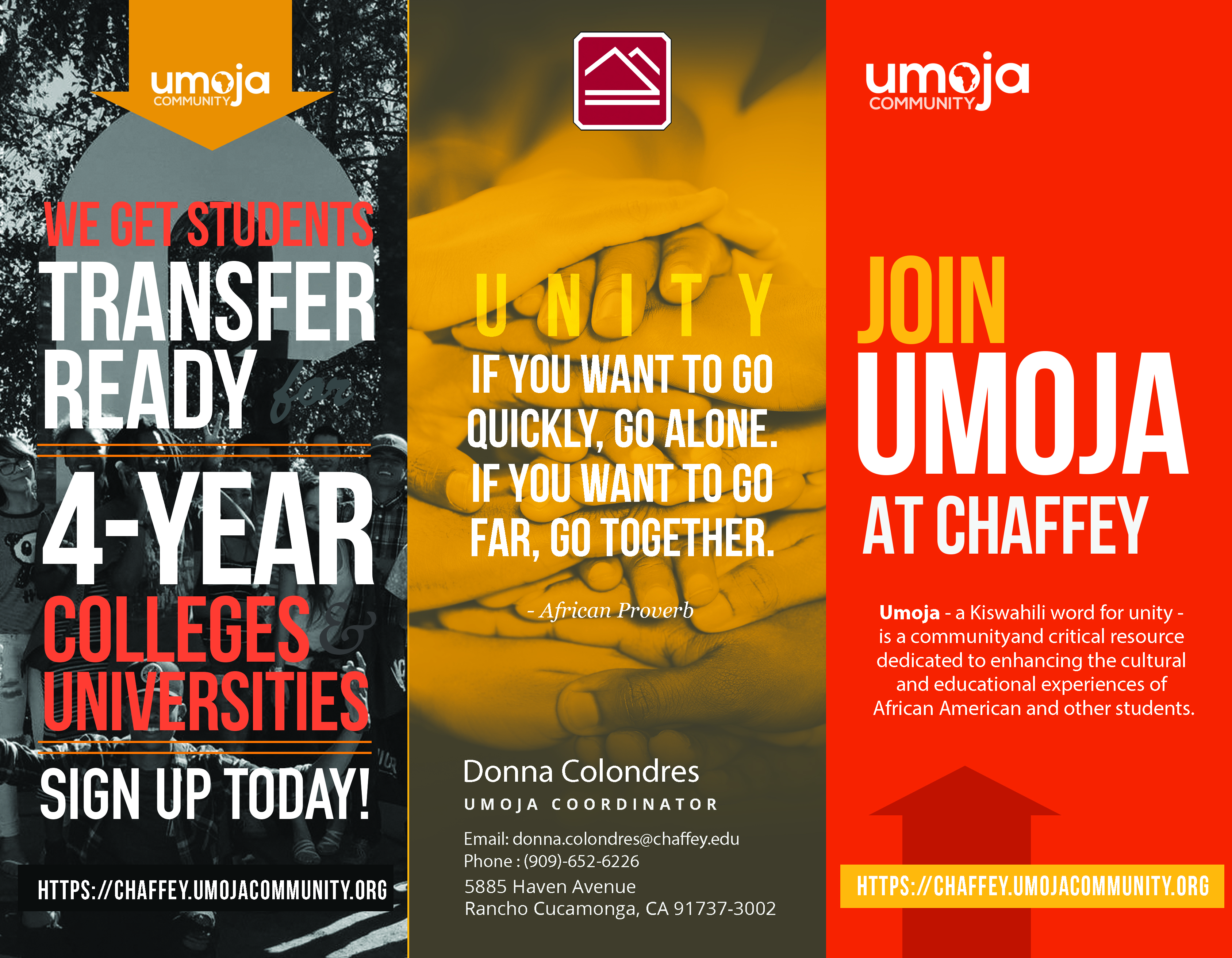 Chaffey College -- Aman/Awoman Program | MiraCosta